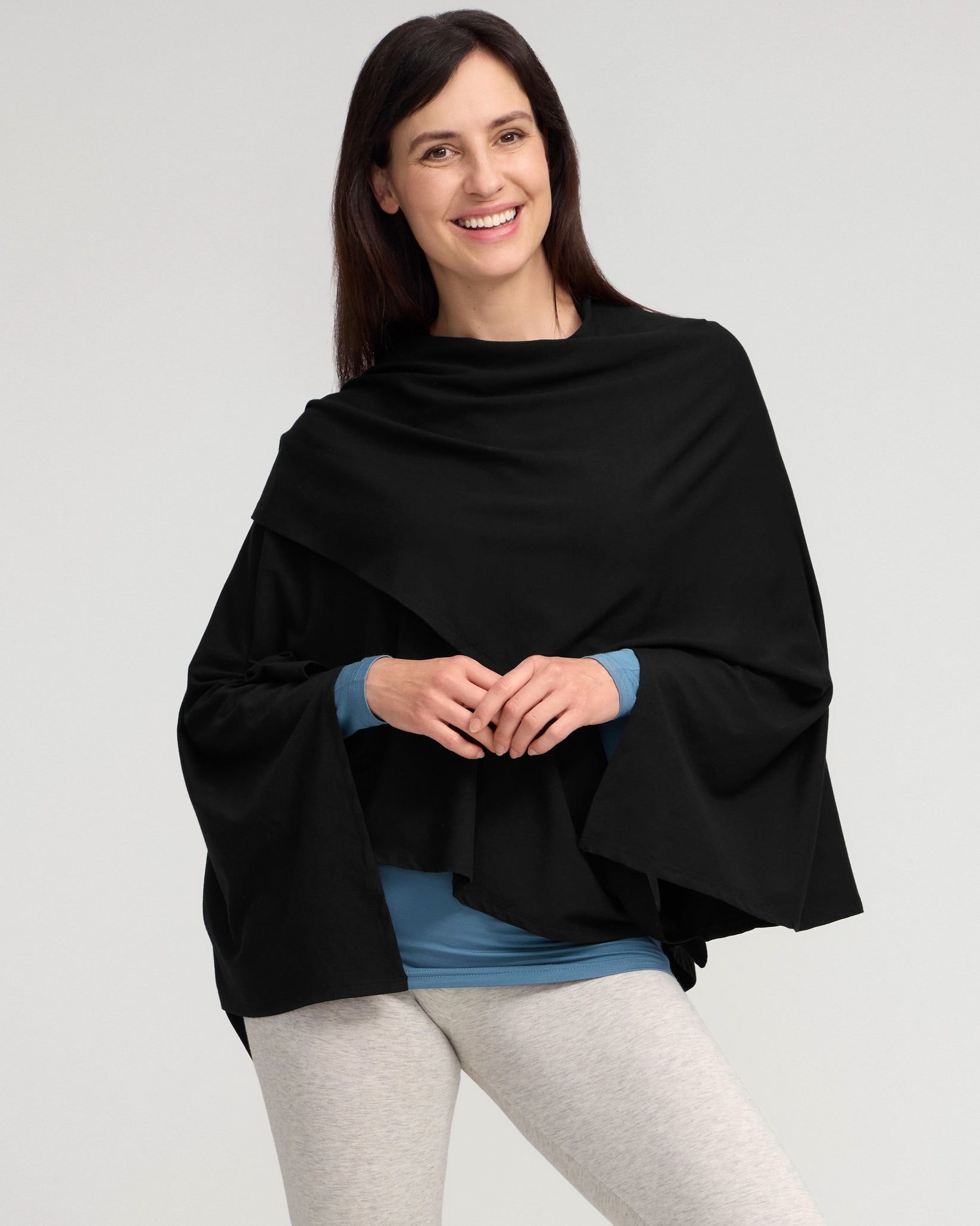 UV Multiway Shawl - Black – O2wear
