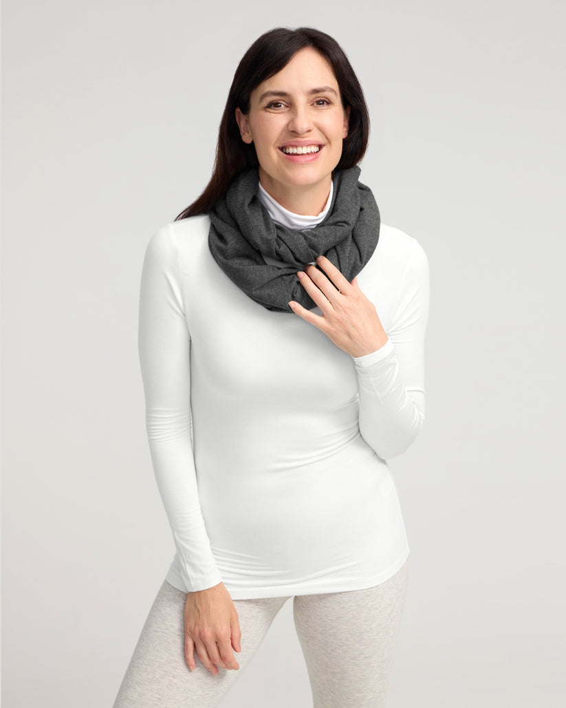 UV Multiway Shawl - Charcoal – O2wear