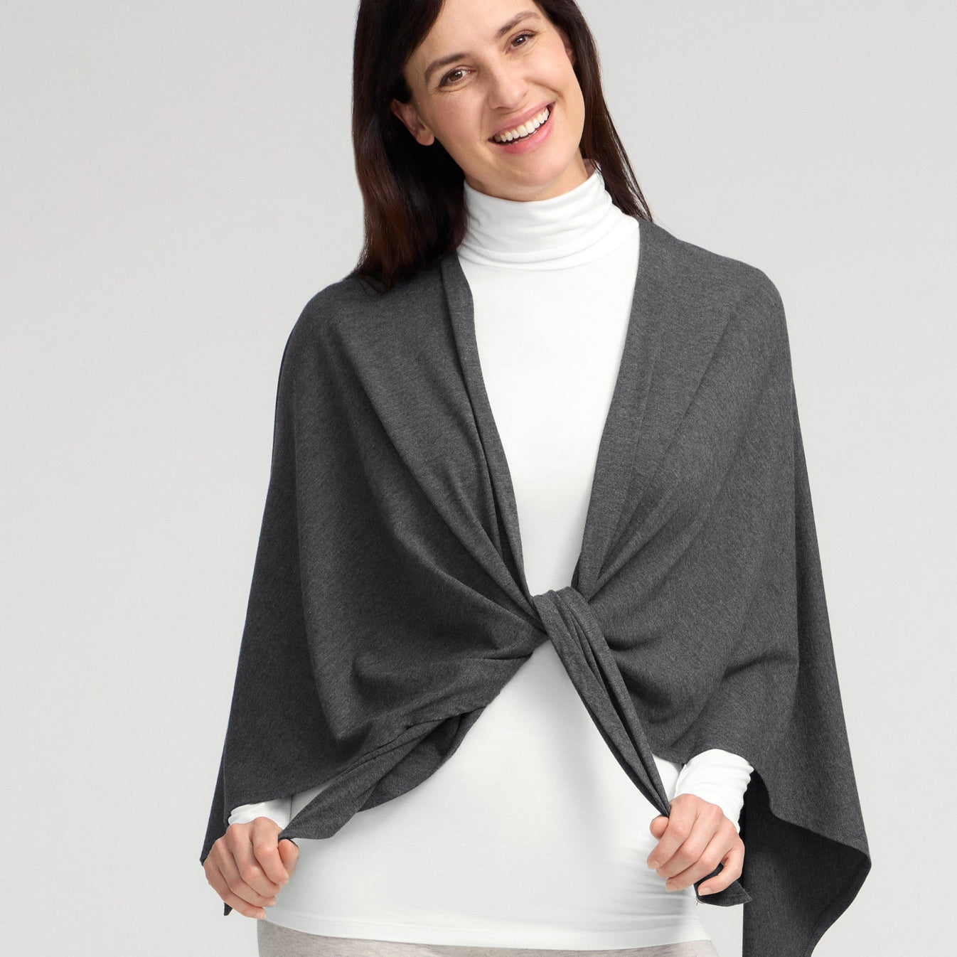 UV Multiway Shawl - Charcoal – O2wear