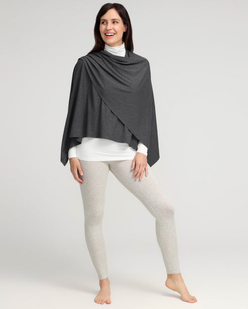 UV Multiway Shawl - Charcoal – O2wear
