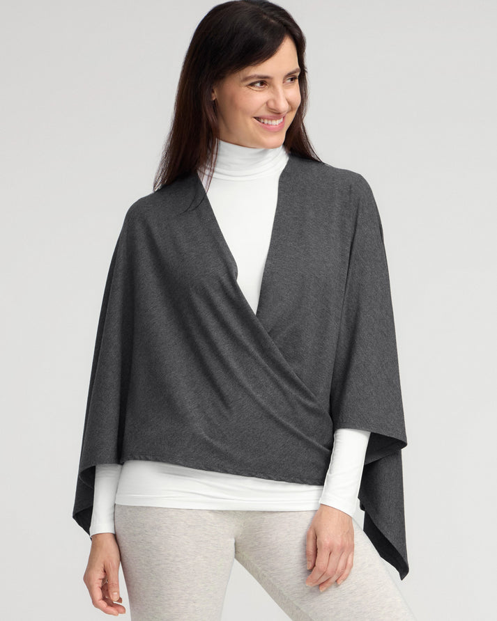 UV Multiway Shawl - Charcoal – O2wear